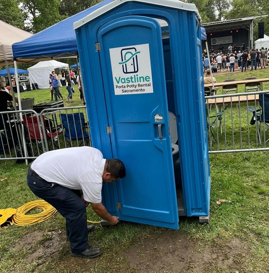 Flushable Portable Toilets | Vastline Porta Potty Rental Sacramento